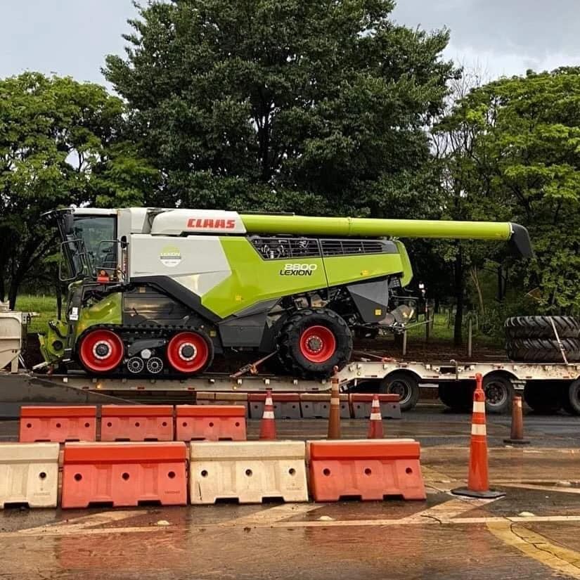 CLAAS testa colheitadeira em soja no Brasil - Védera News